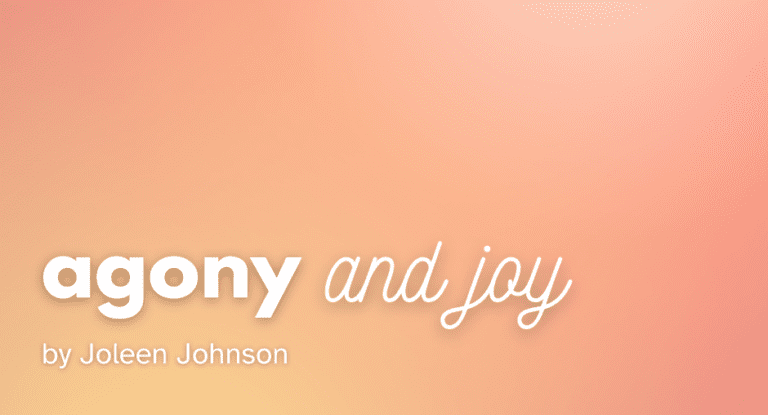 Agony and Joy | Franciscan Mission Service